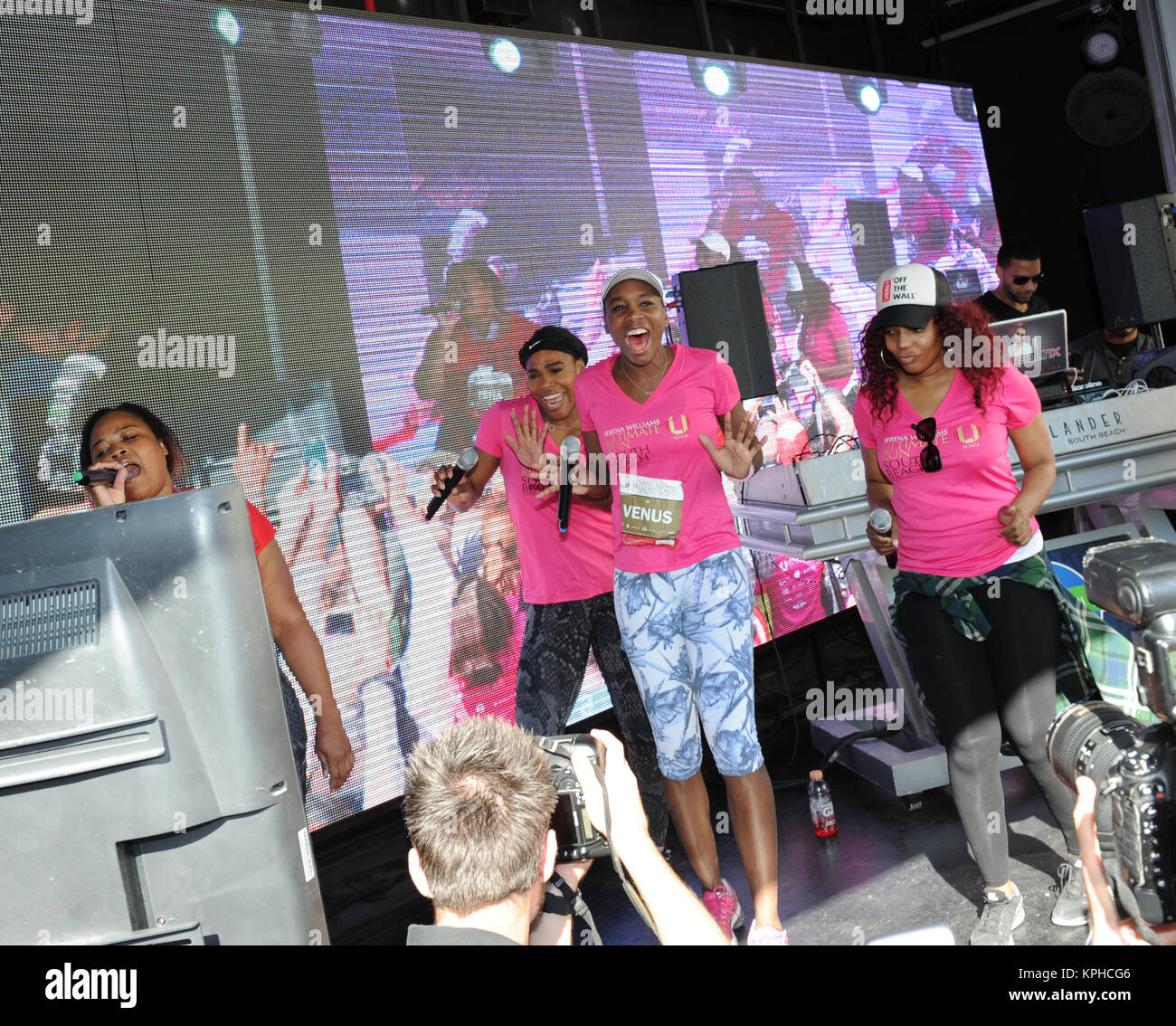Venus williams miami beach hi-res stock photography and images - Alamy