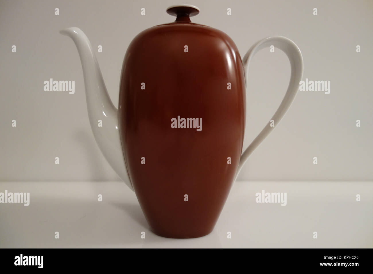 Â coffee pot in stylish retro design Stock Photo - Alamy