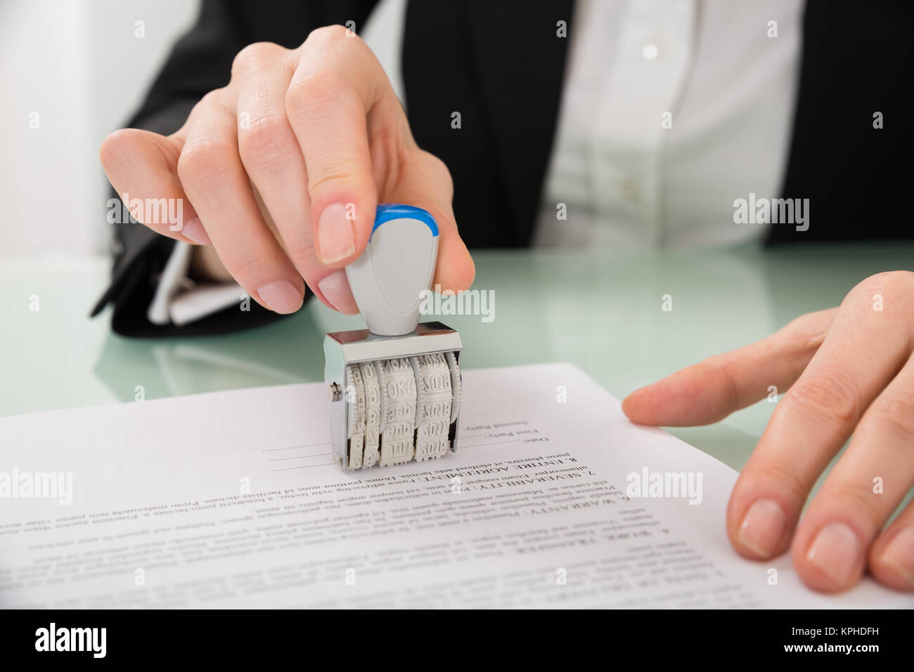 Time stamping hi-res stock photography and images - Alamy