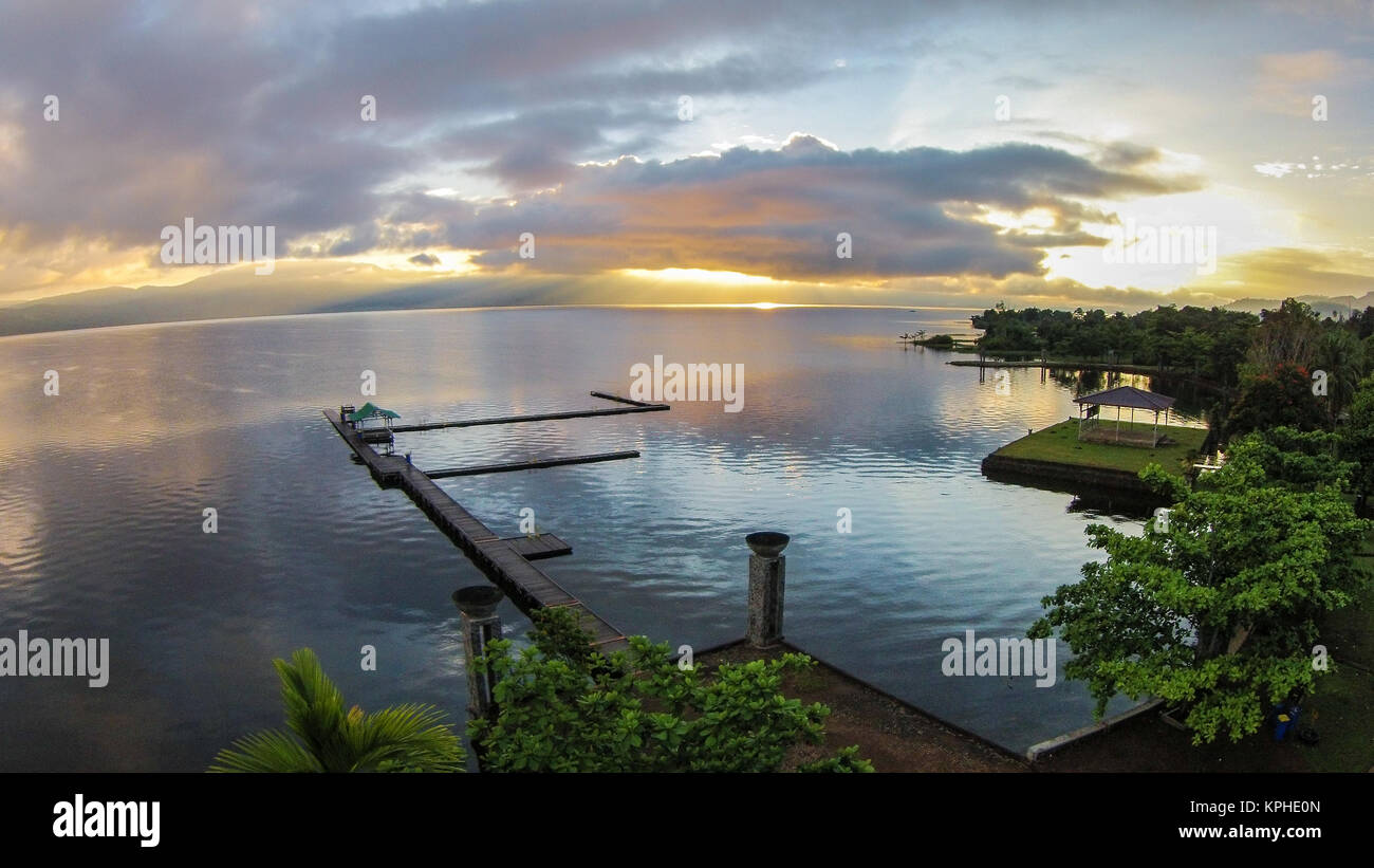 Ray of light, early in the morning, taken at the famous Ide beach in ...