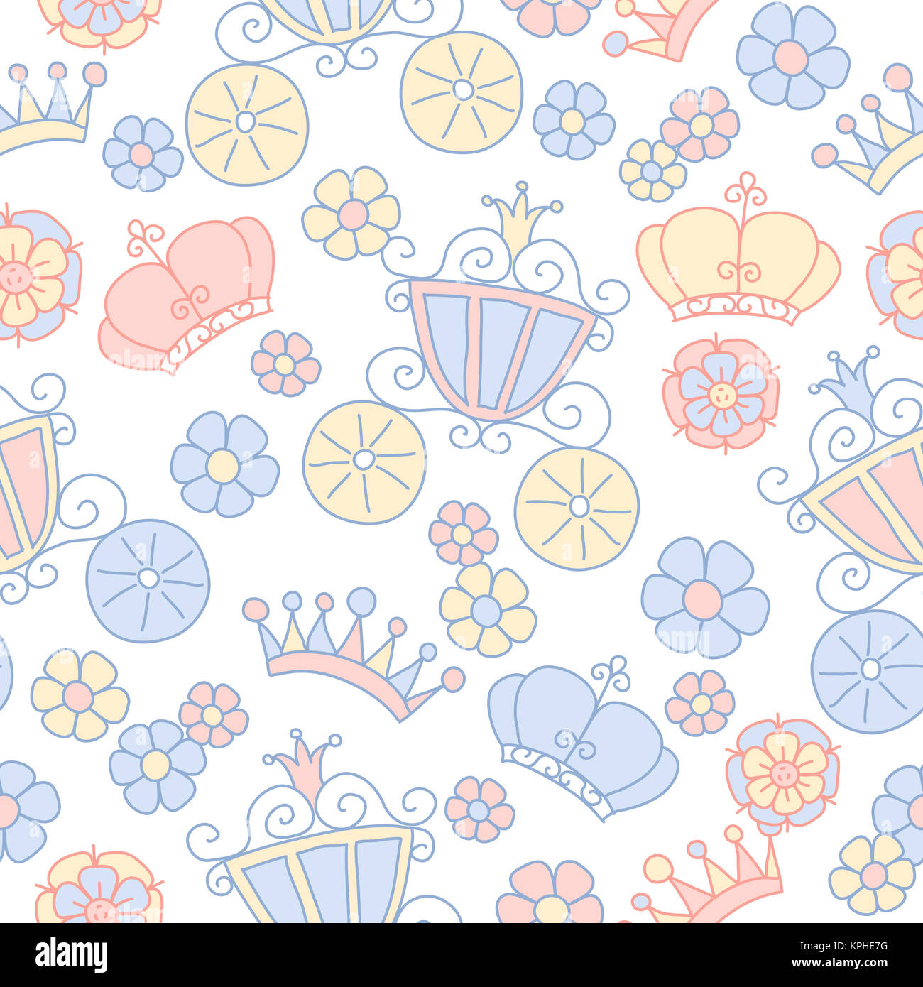 Princess vector hi-res stock photography and images - Alamy