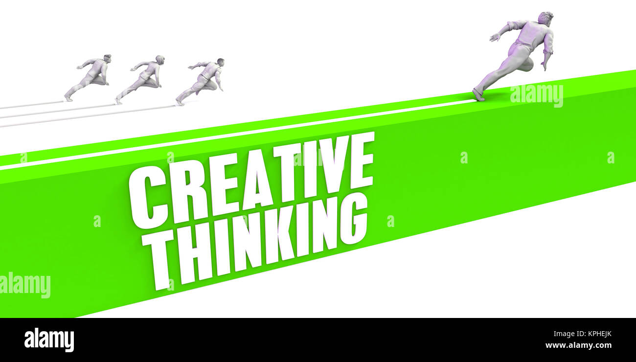 Creative Thinking as a Fast Track To Success Stock Photo - Alamy
