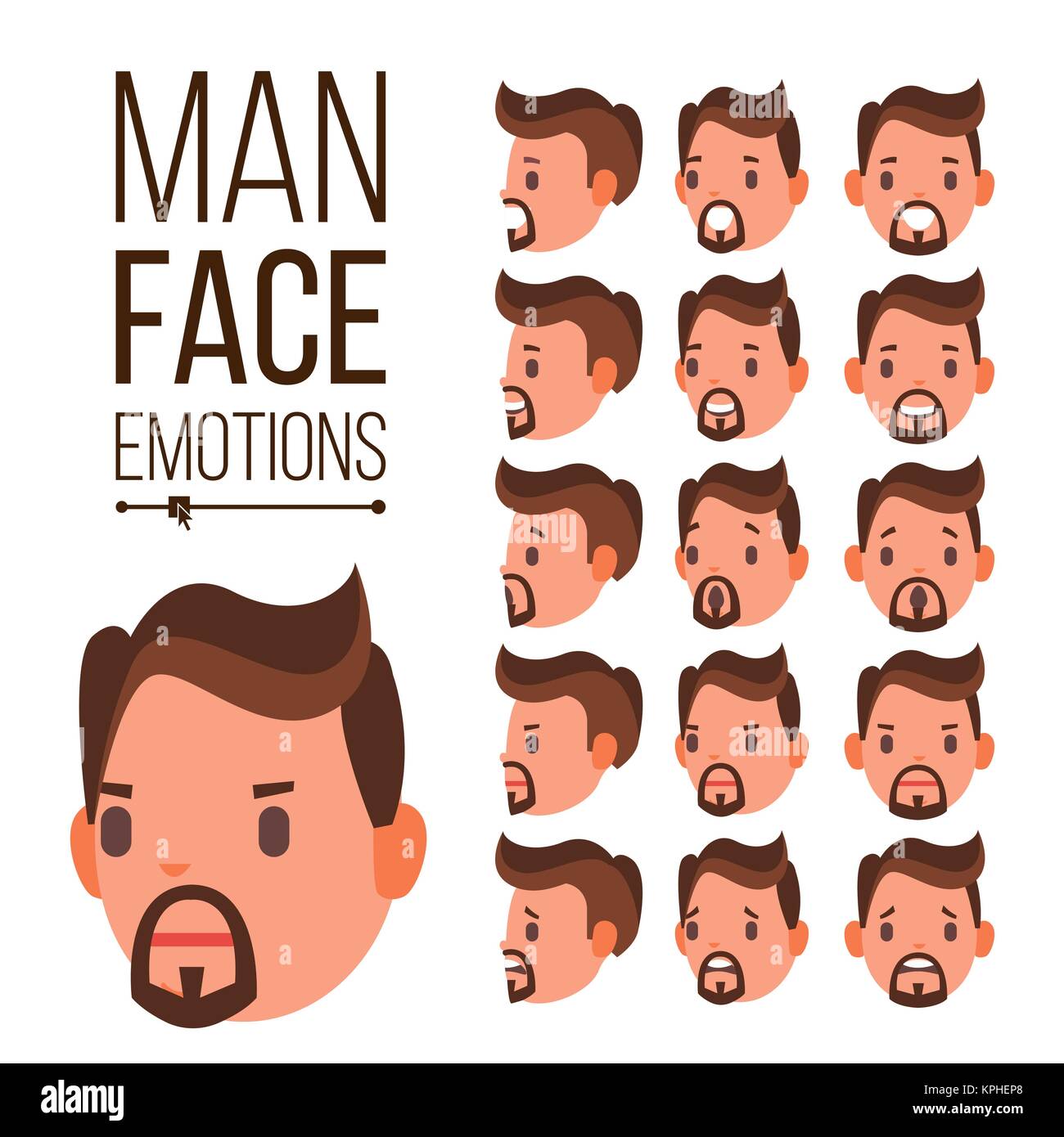 Facial Expressions And Emotions Animated