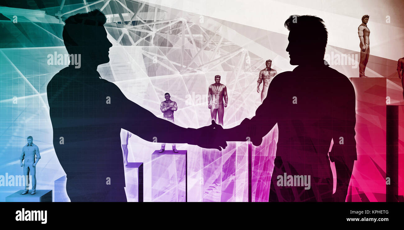 International Business and Global Partners as a Network Stock Photo - Alamy