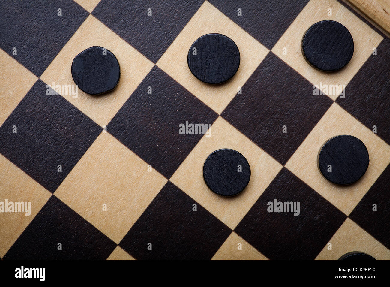 Checkers game detail Stock Photo - Alamy