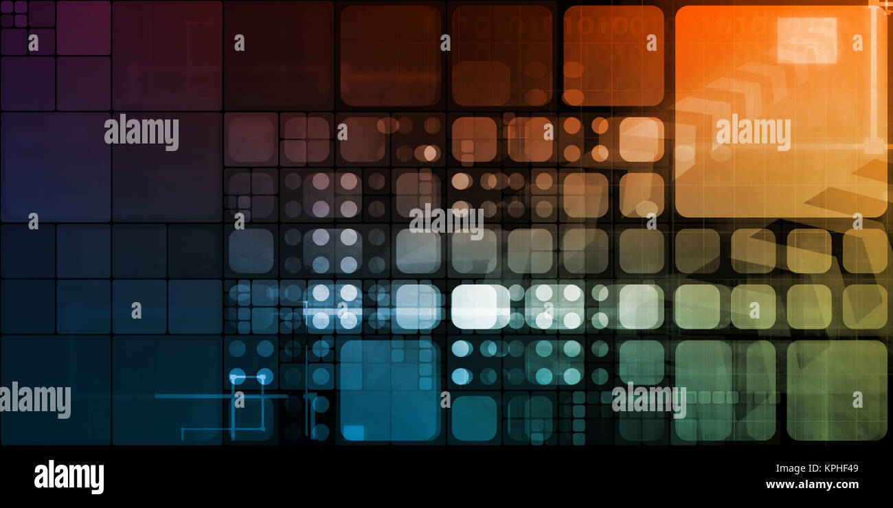 Data Tracking and Surveillance Chart Analysis Art Stock Photo - Alamy