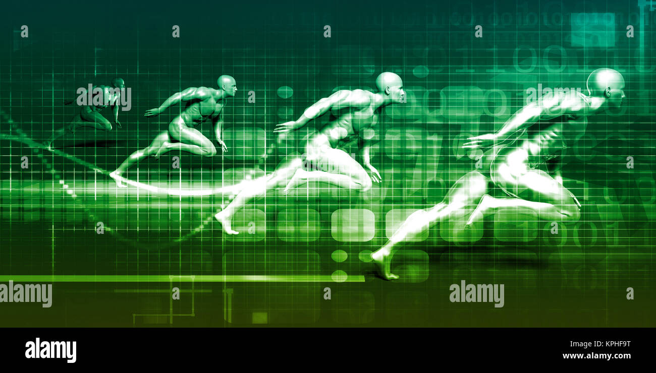 Sports Technology and Medical Research as Concept Stock Photo - Alamy