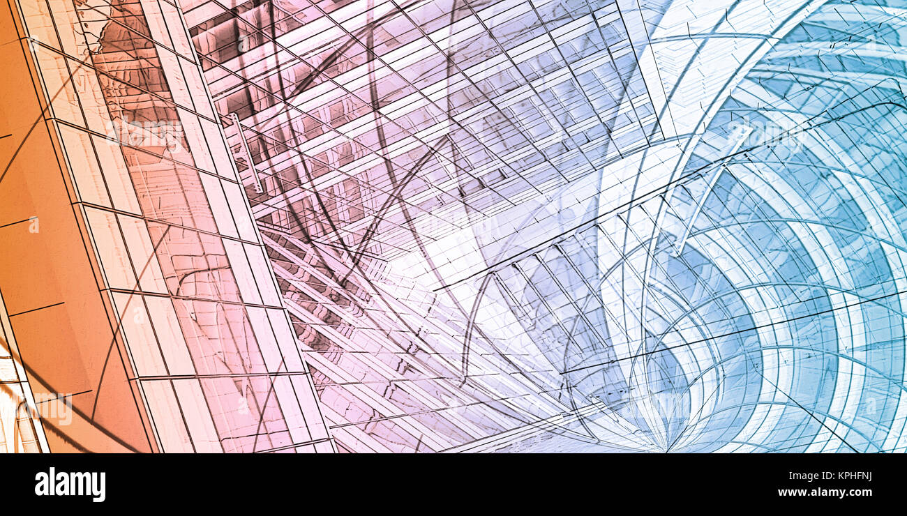 City Office Buildings With Windows As Concept Stock Photo - Alamy