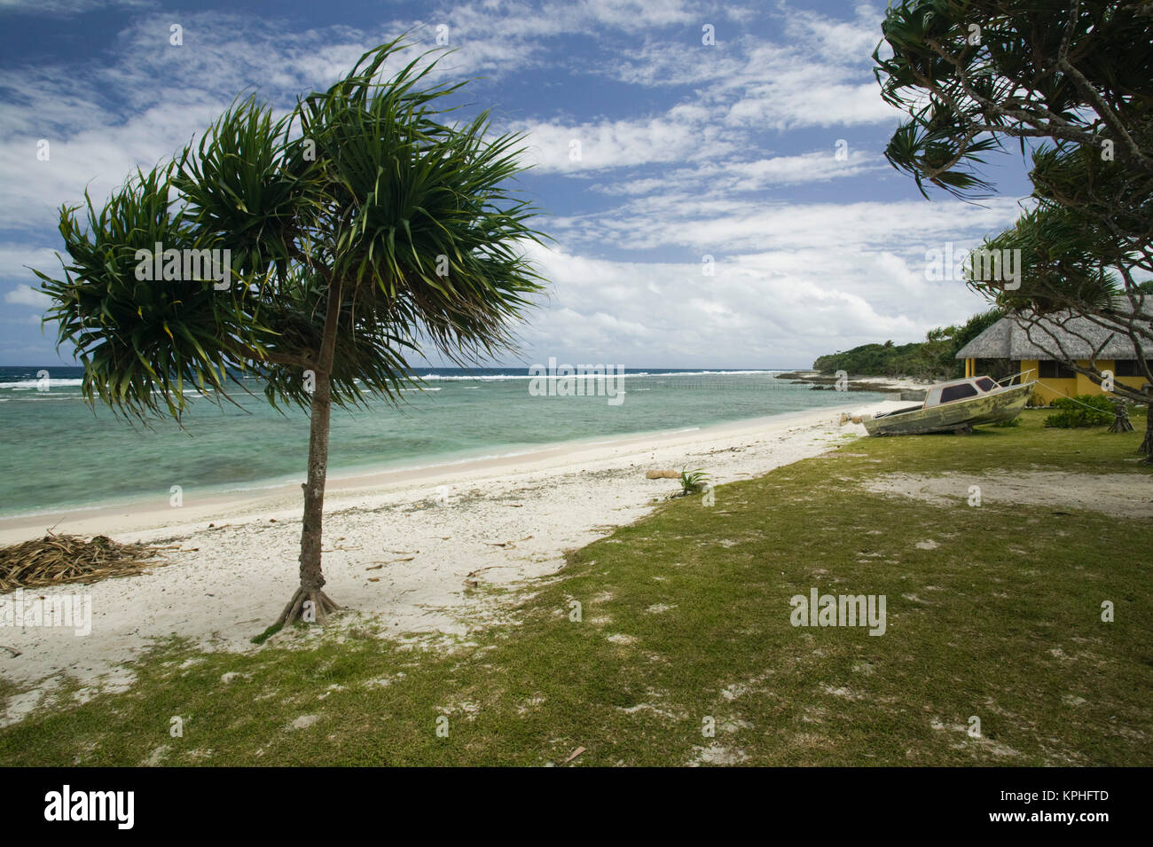 Vanuatu, Efate Island, Pango. View of Erakor Bay Stock Photo - Alamy