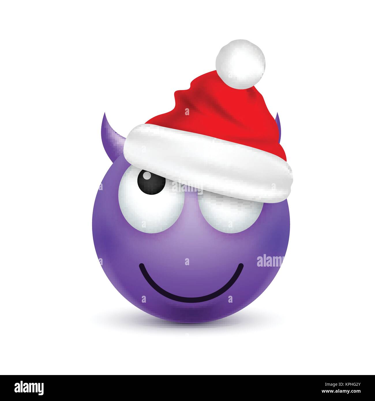 New Year Smiley Icons
