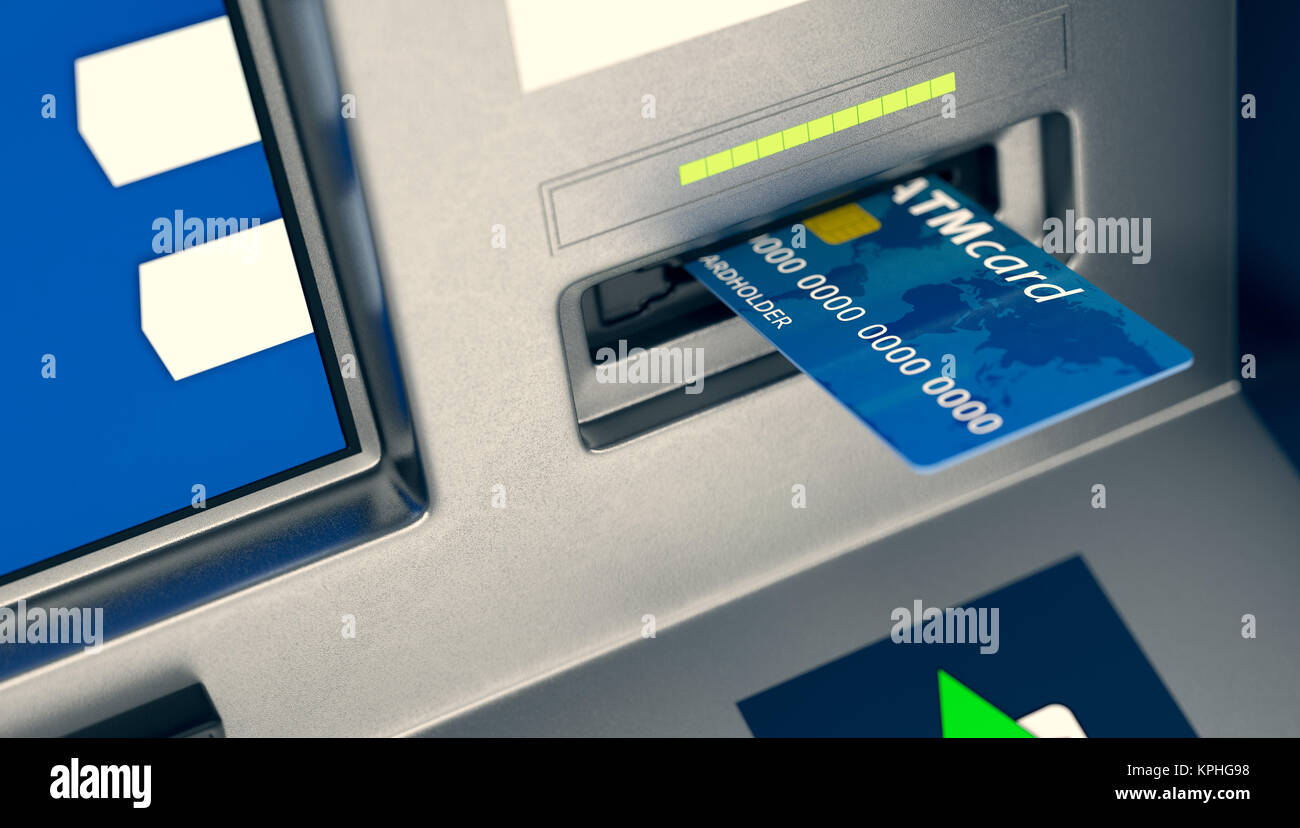 concept of atm Stock Photo - Alamy