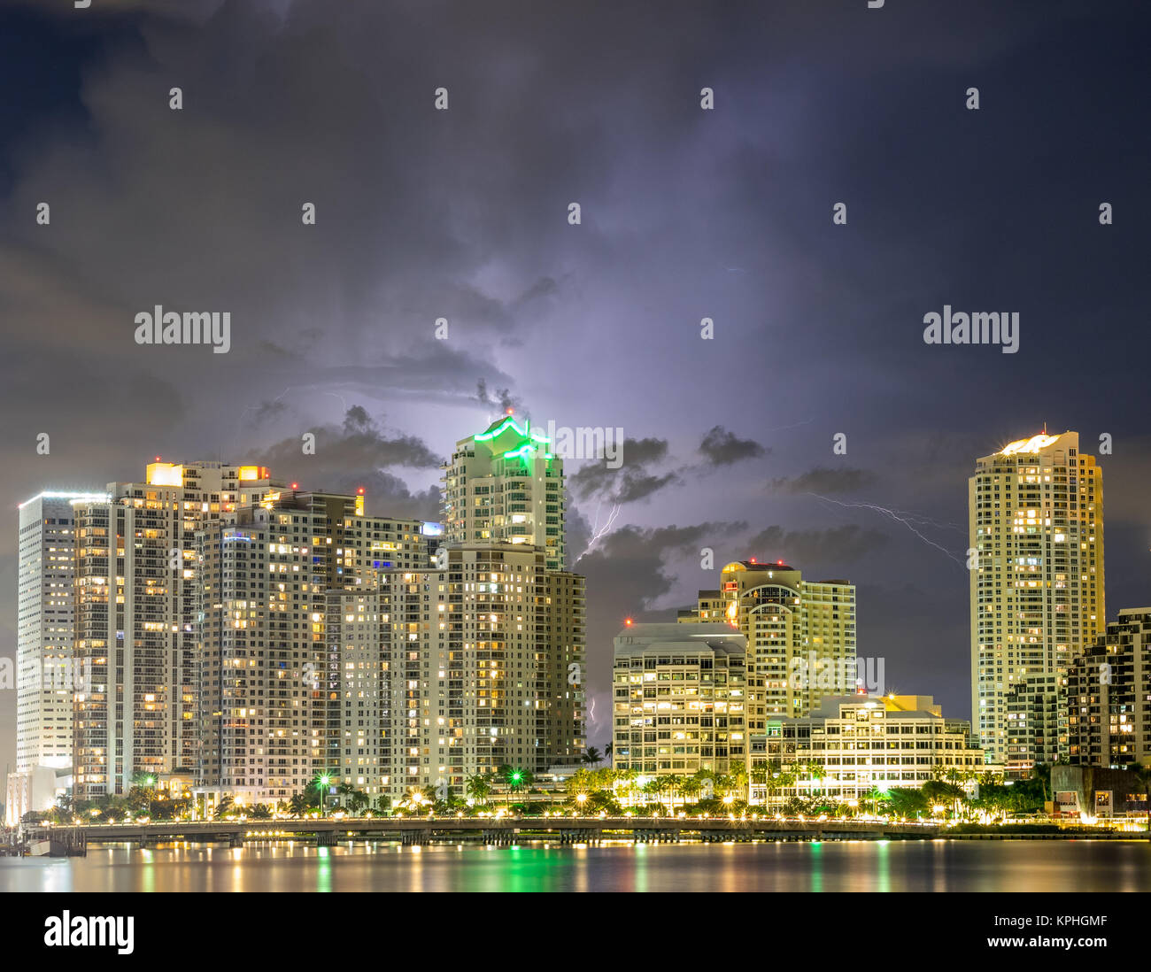 Downtown brickell miami panoramic hi-res stock photography and images ...