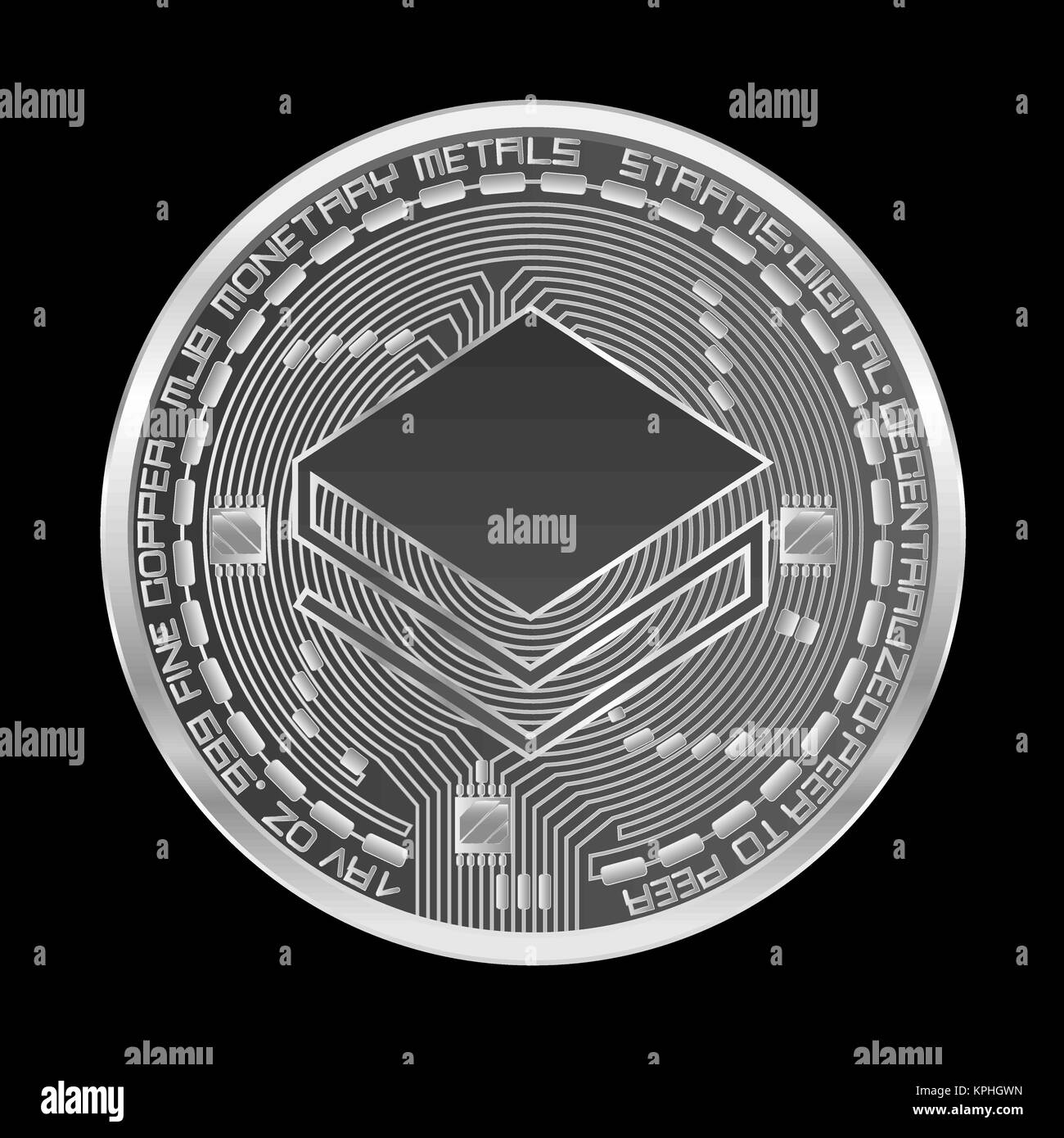 Crypto currency stratis silver symbol Stock Vector Image & Art - Alamy