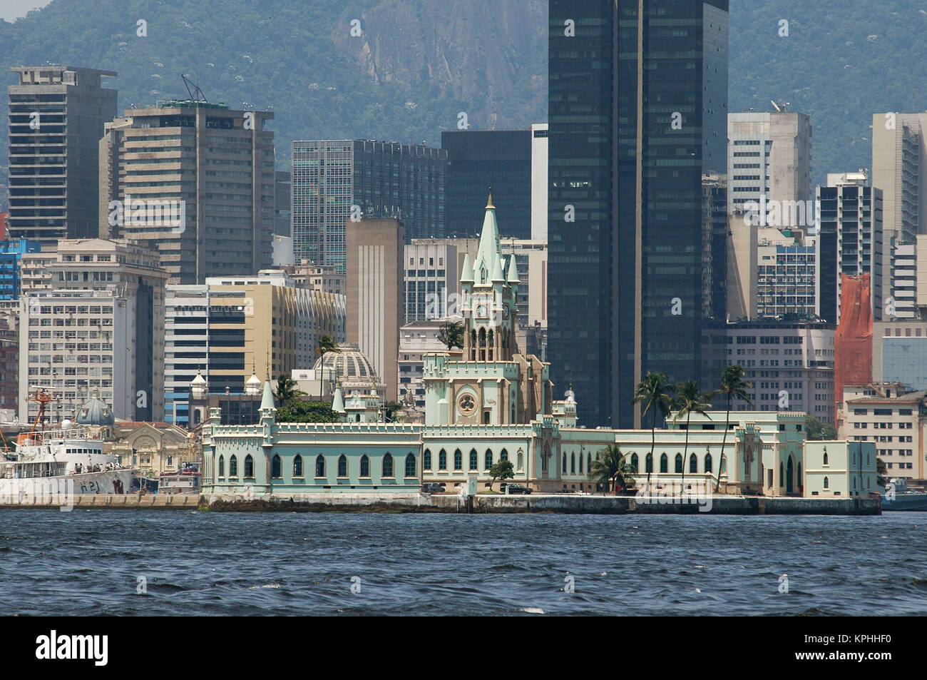 Brazil, Rio de Janeiro, View from the sea Stock Photo - Alamy