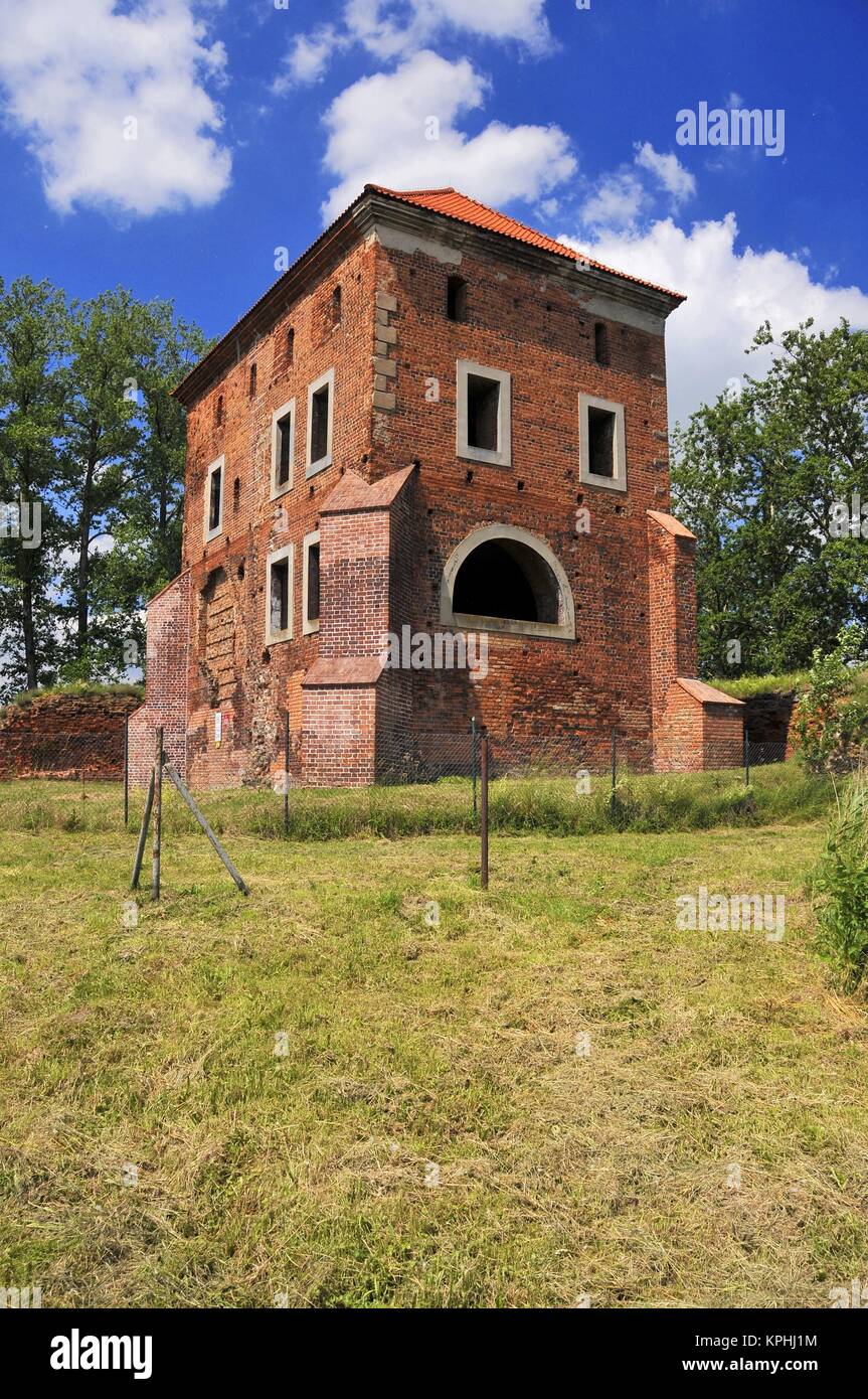 Castle in Golancz from XV century, village in Greater Poland ...