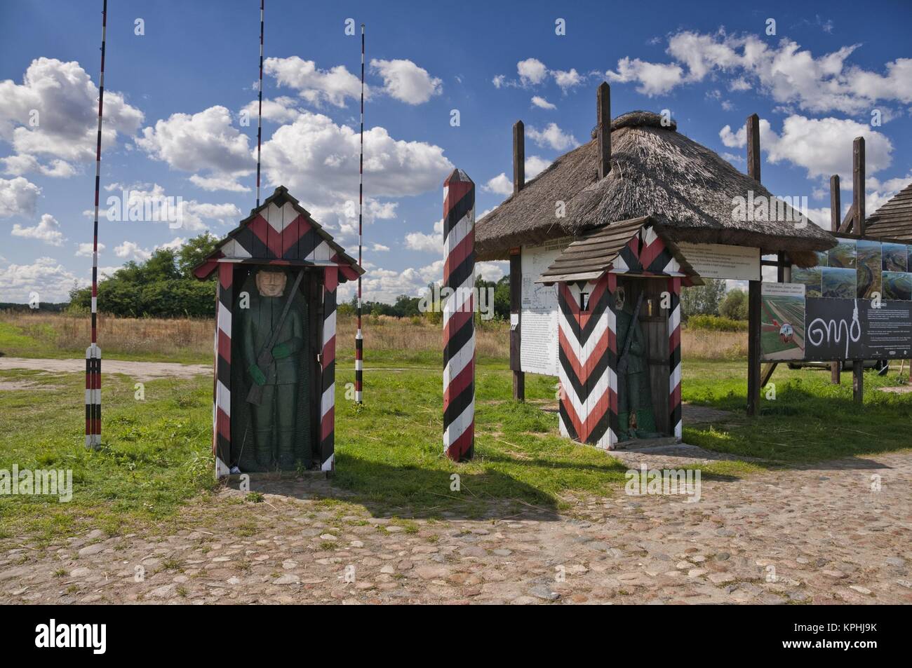 Reconstruction of border crossing between Prussia and Russia in ...