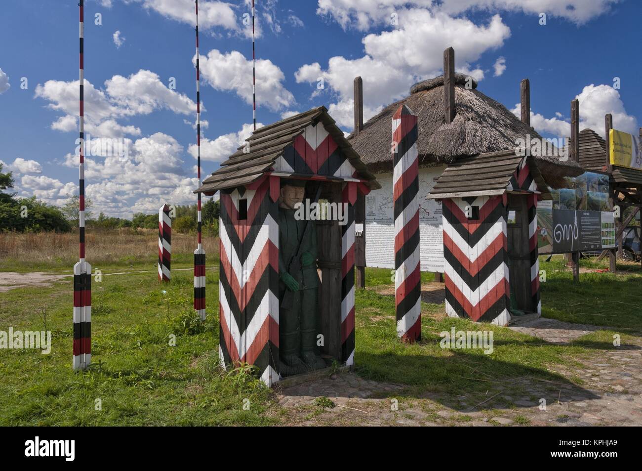 Reconstruction of border crossing between Prussia and Russia in ...