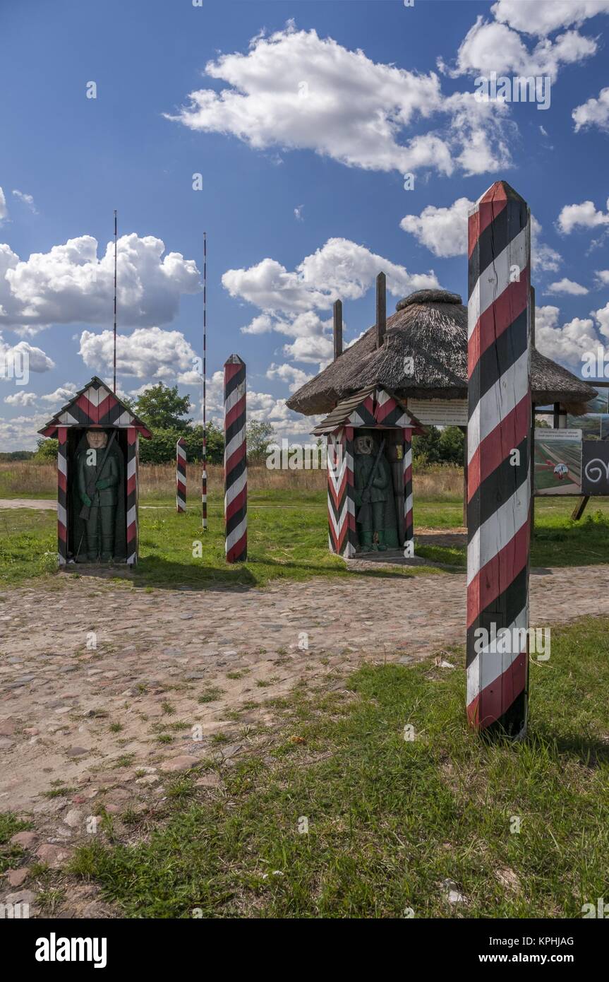Reconstruction of border crossing between Prussia and Russia in ...