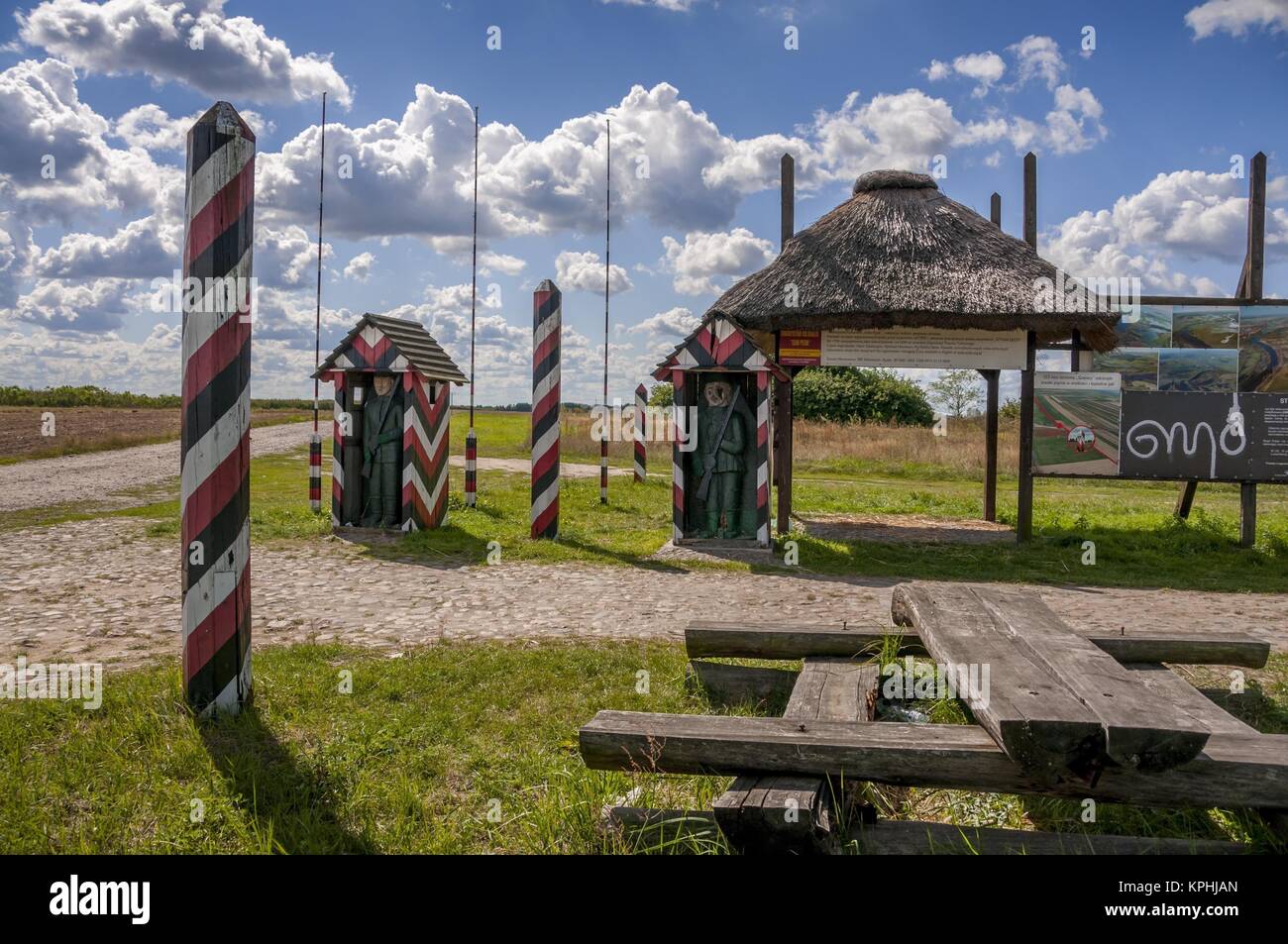 Reconstruction of border crossing between Prussia and Russia in ...