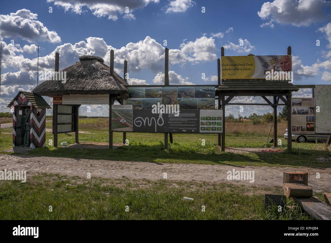 Reconstruction of border crossing between Prussia and Russia in ...