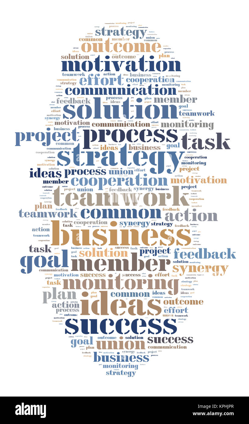 Common goal business concept Cut Out Stock Images & Pictures - Alamy