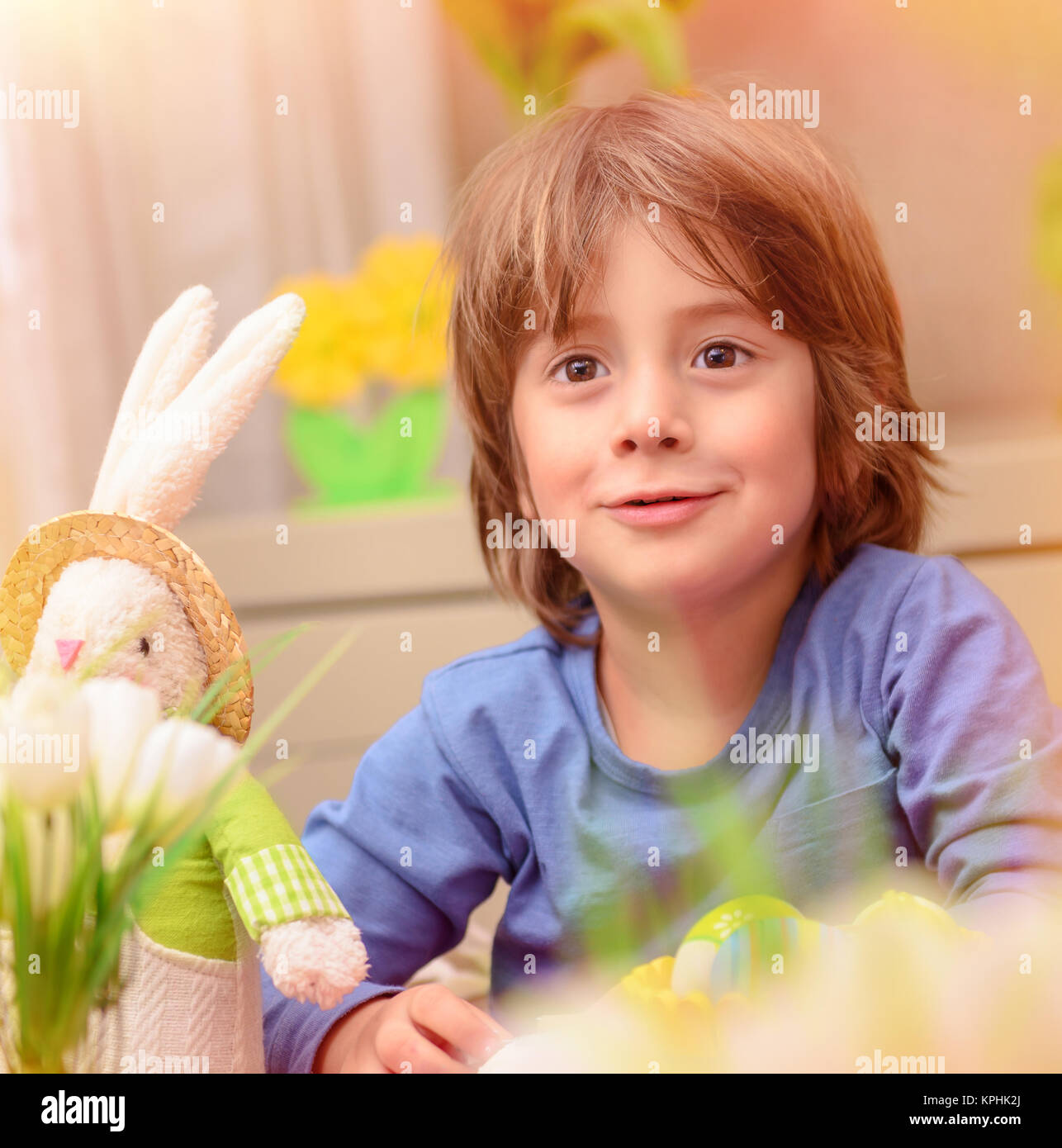 Celebrating Easter holiday Stock Photo - Alamy