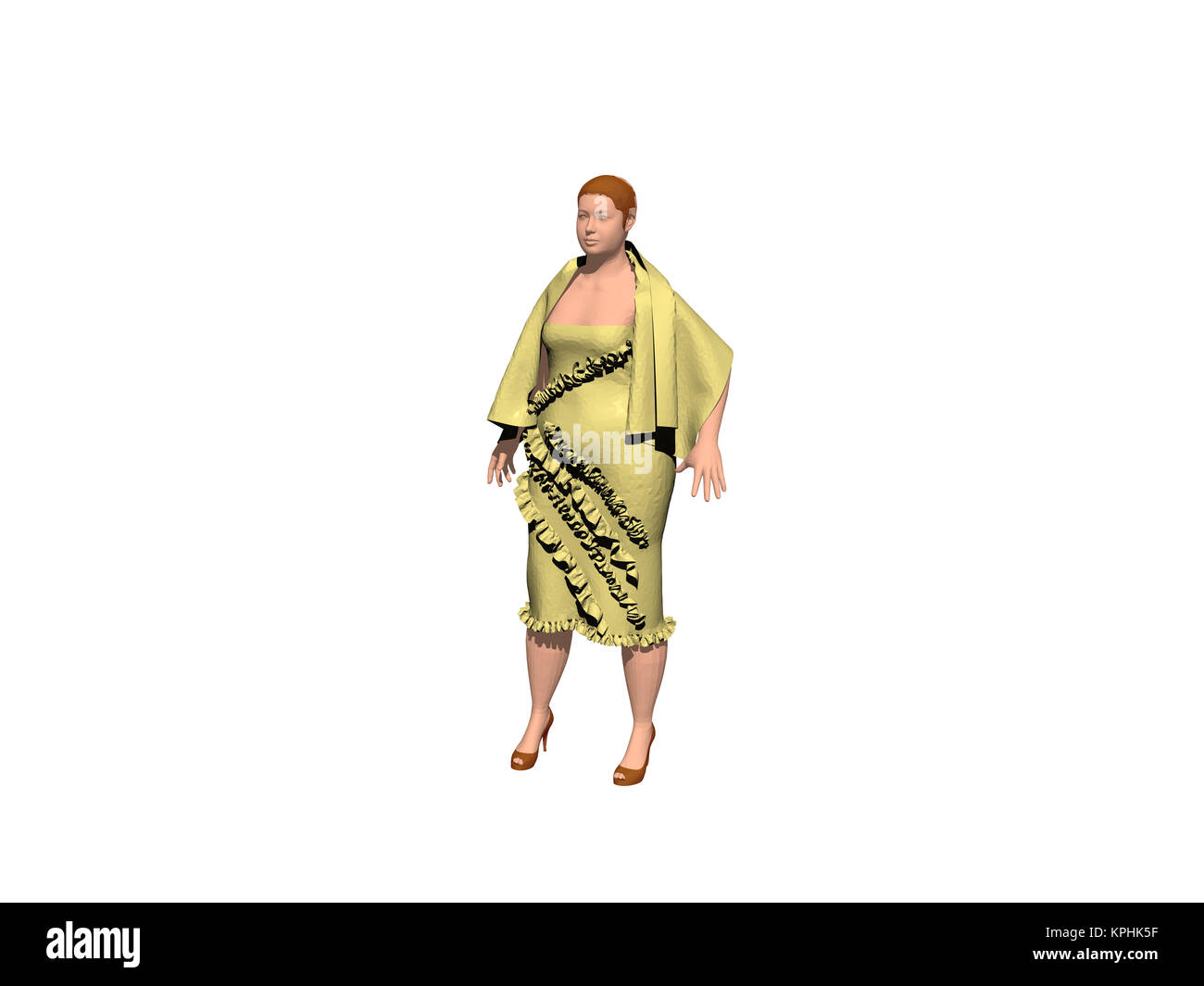 woman released in dress Stock Photo - Alamy