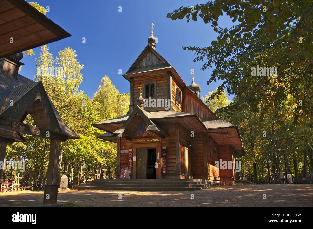 Main monastery church, Holy Mountainf of Grabarka also knows as the ...