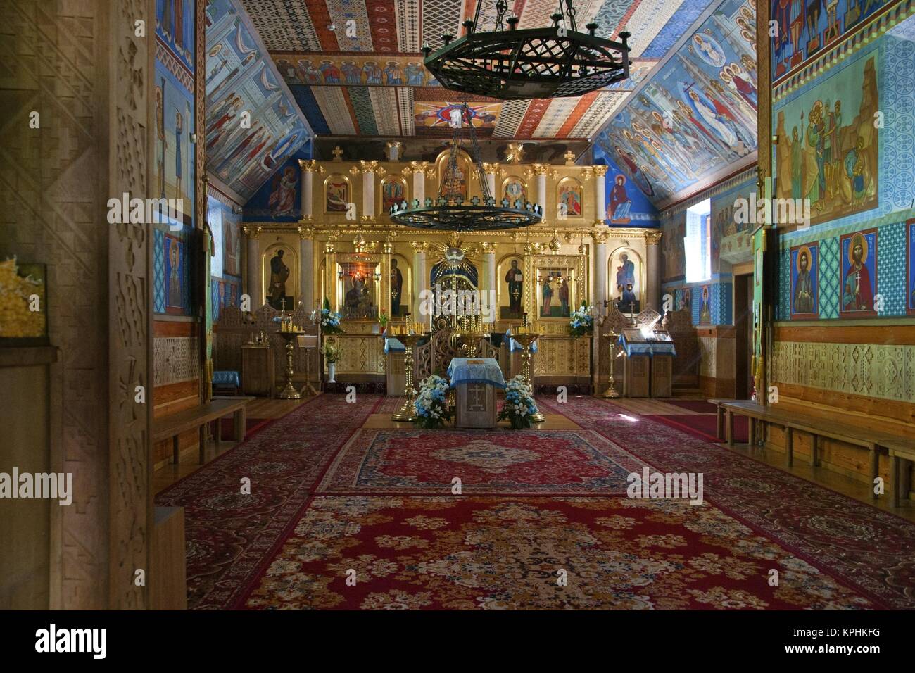 Main monastery church, Holy Mountainf of Grabarka also knows as the ...