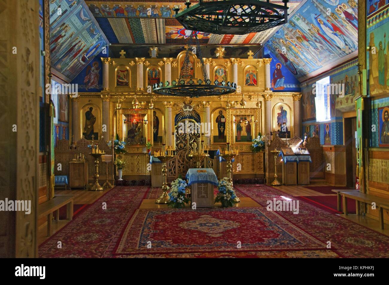 Main monastery church, Holy Mountainf of Grabarka also knows as the ...