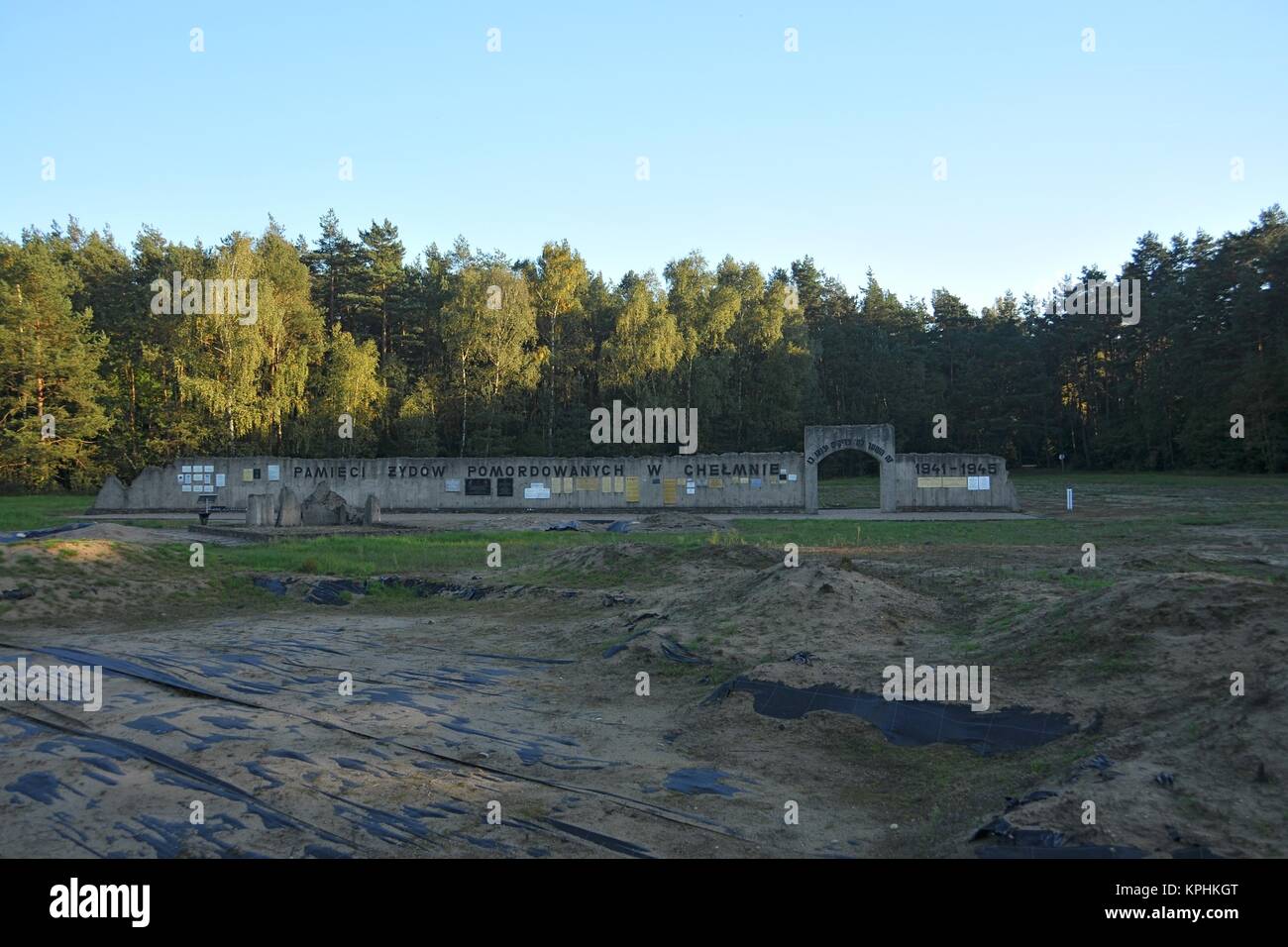 Chelmno extermination camp (Vernichtungslager Kulmhof), the first of ...