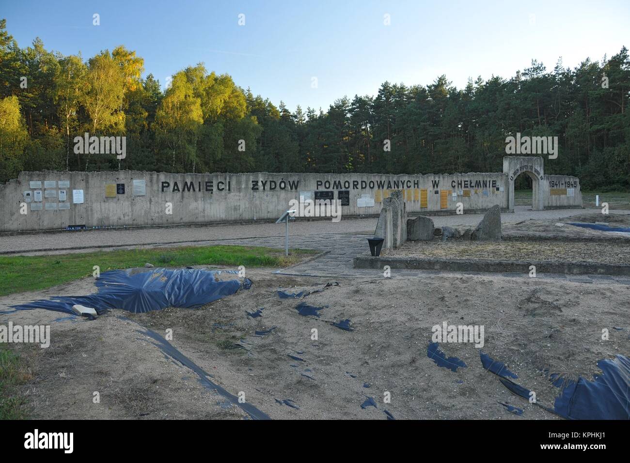 Chelmno extermination camp (Vernichtungslager Kulmhof), the first of ...