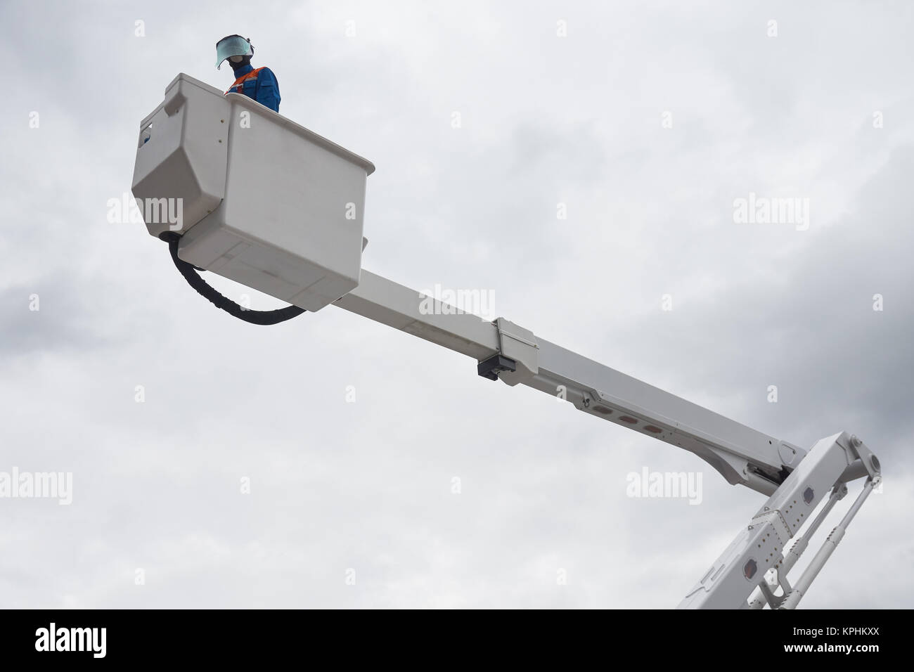 Aerial work platform elevator hi-res stock photography and images - Alamy