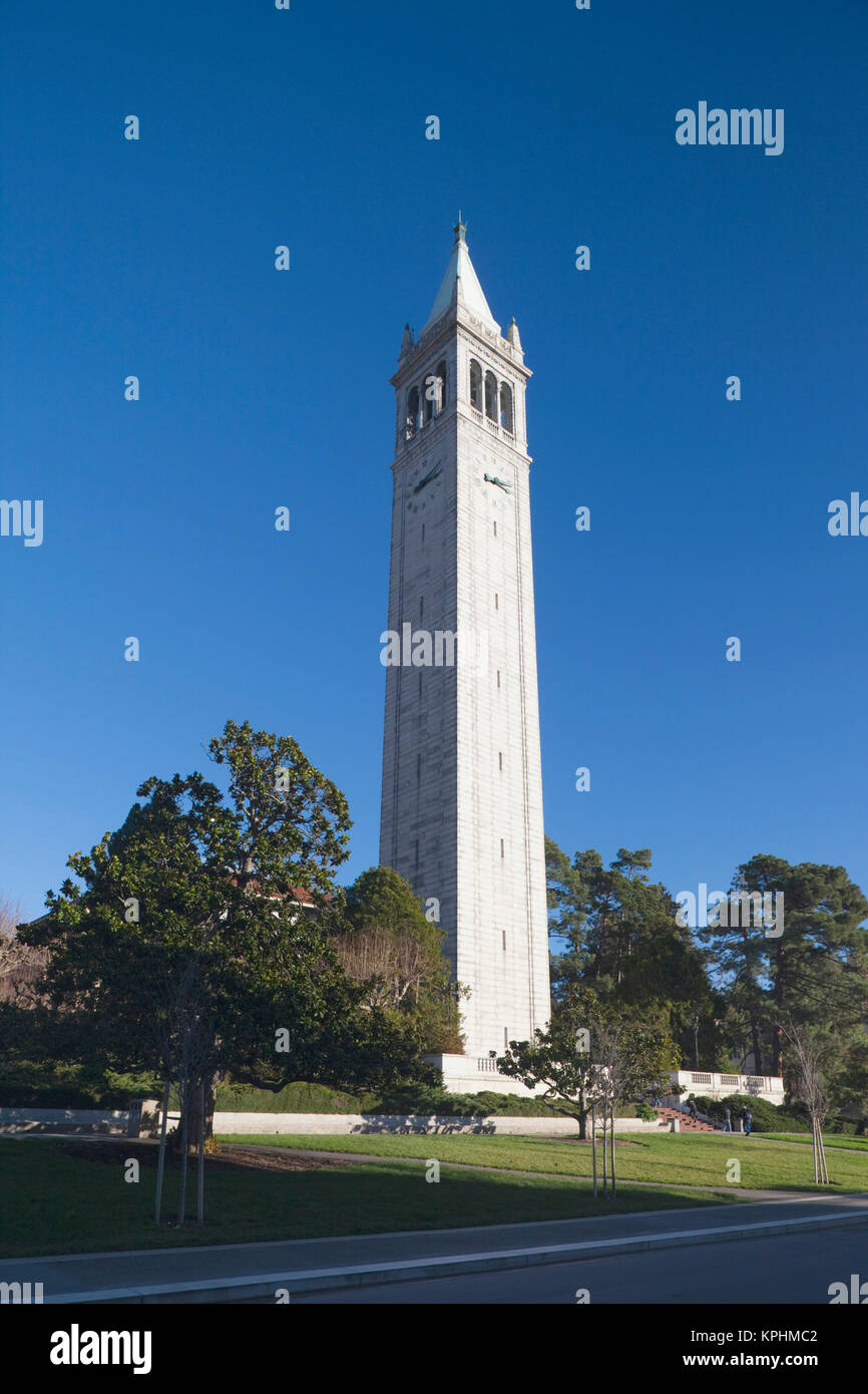 Campanile Tower University California Berkeley High Resolution Stock ...