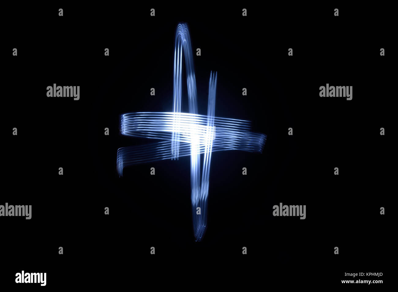 paint with light on black background sign + Stock Photo - Alamy