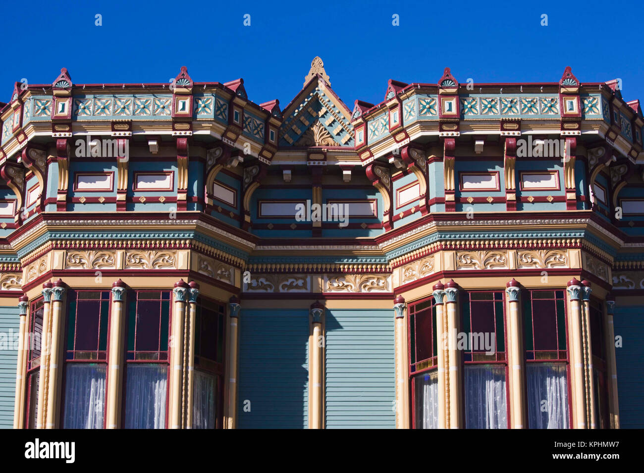 USA, California, Northern California, North Coast, Ferndale, Victorian ...
