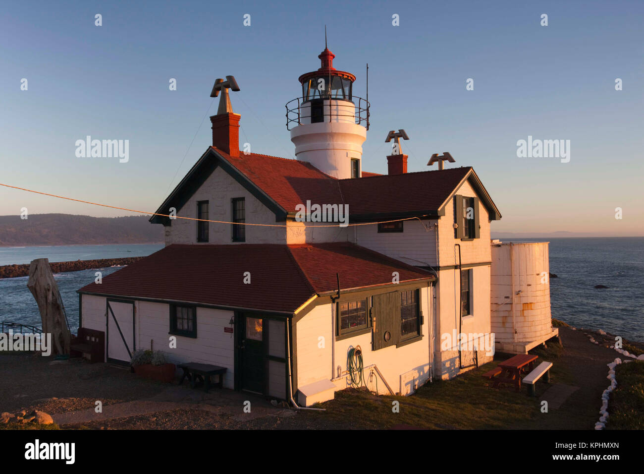 Battery point lighthouse sunset hi-res stock photography and images - Alamy