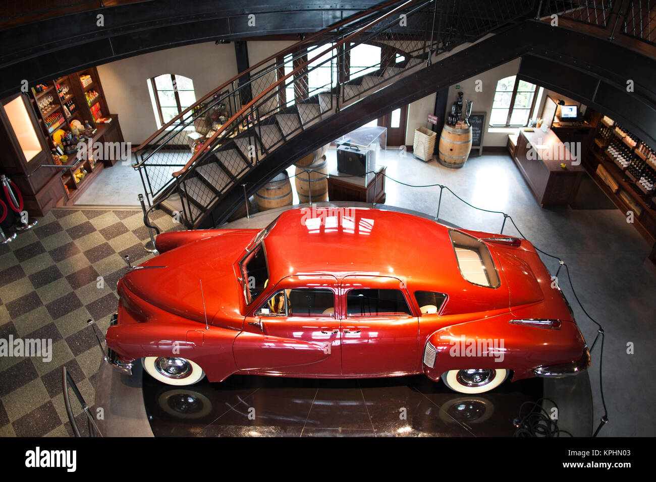 1948 tucker automobile used in the film tucker hi-res stock photography ...