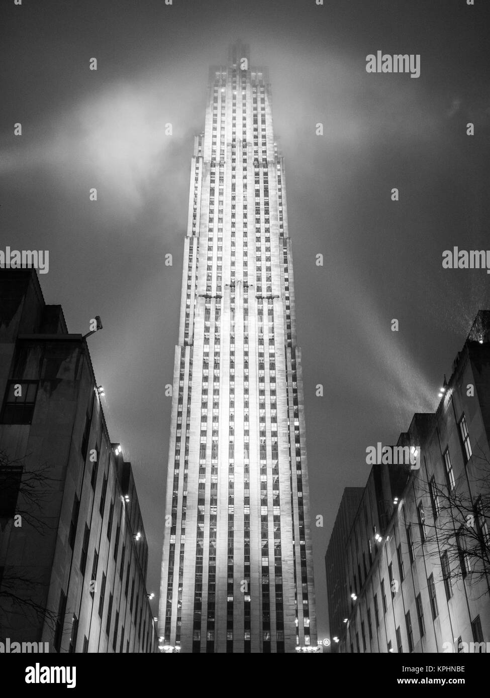 NEW YORK - JANUARY 3, 2015: Rockefeller Center is a complex of ...