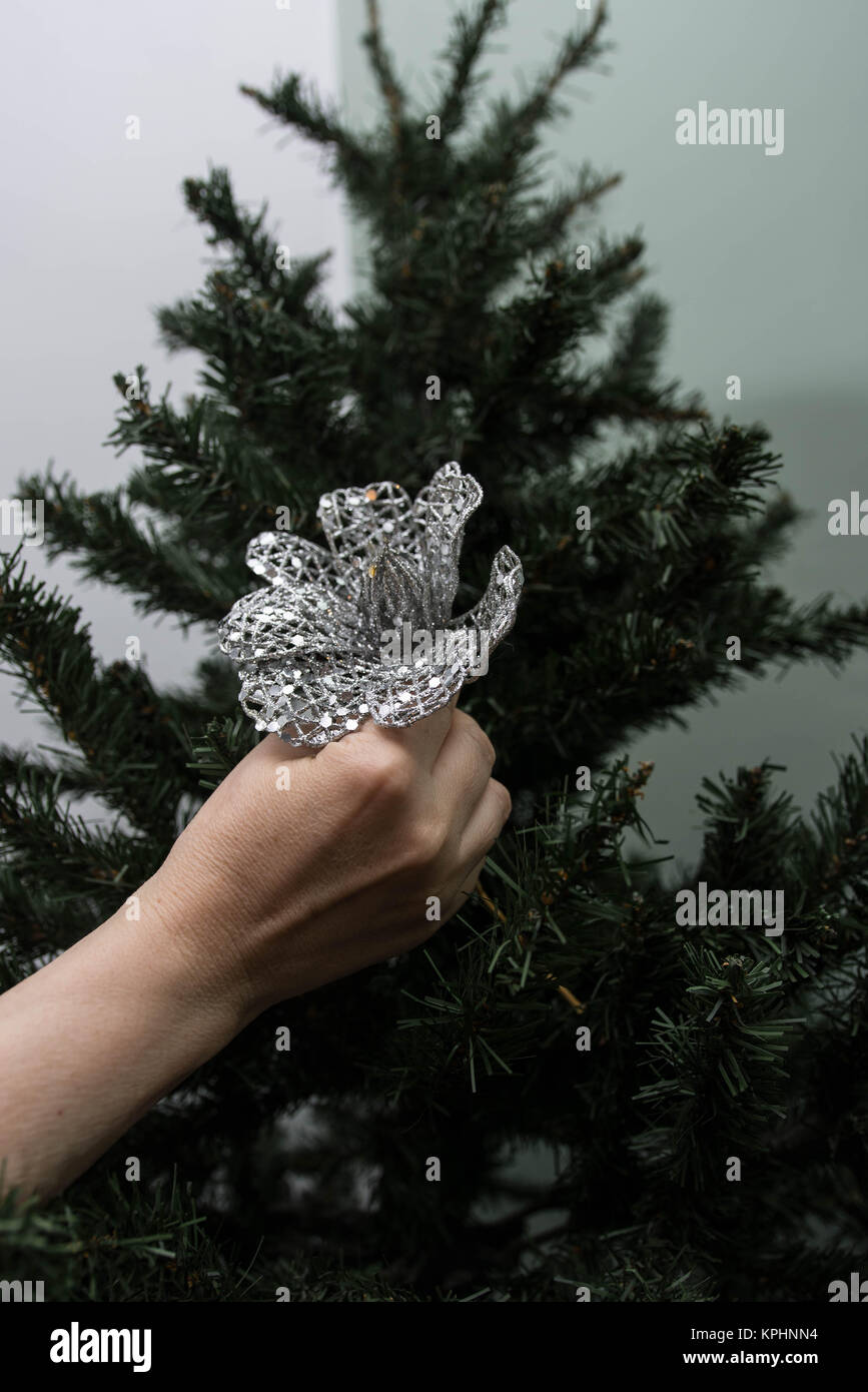 Placing decoration hi-res stock photography and images - Alamy