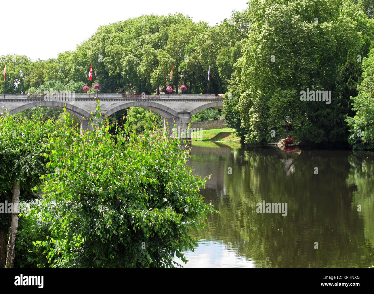 Confolens town charente france hi-res stock photography and images - Alamy