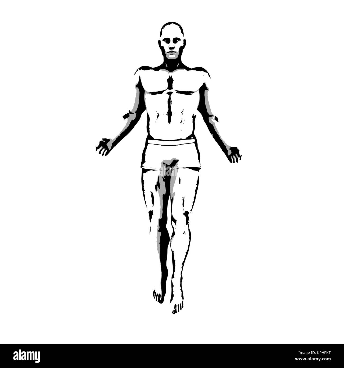 Comic Book Hero Pose Stock Photo - Alamy