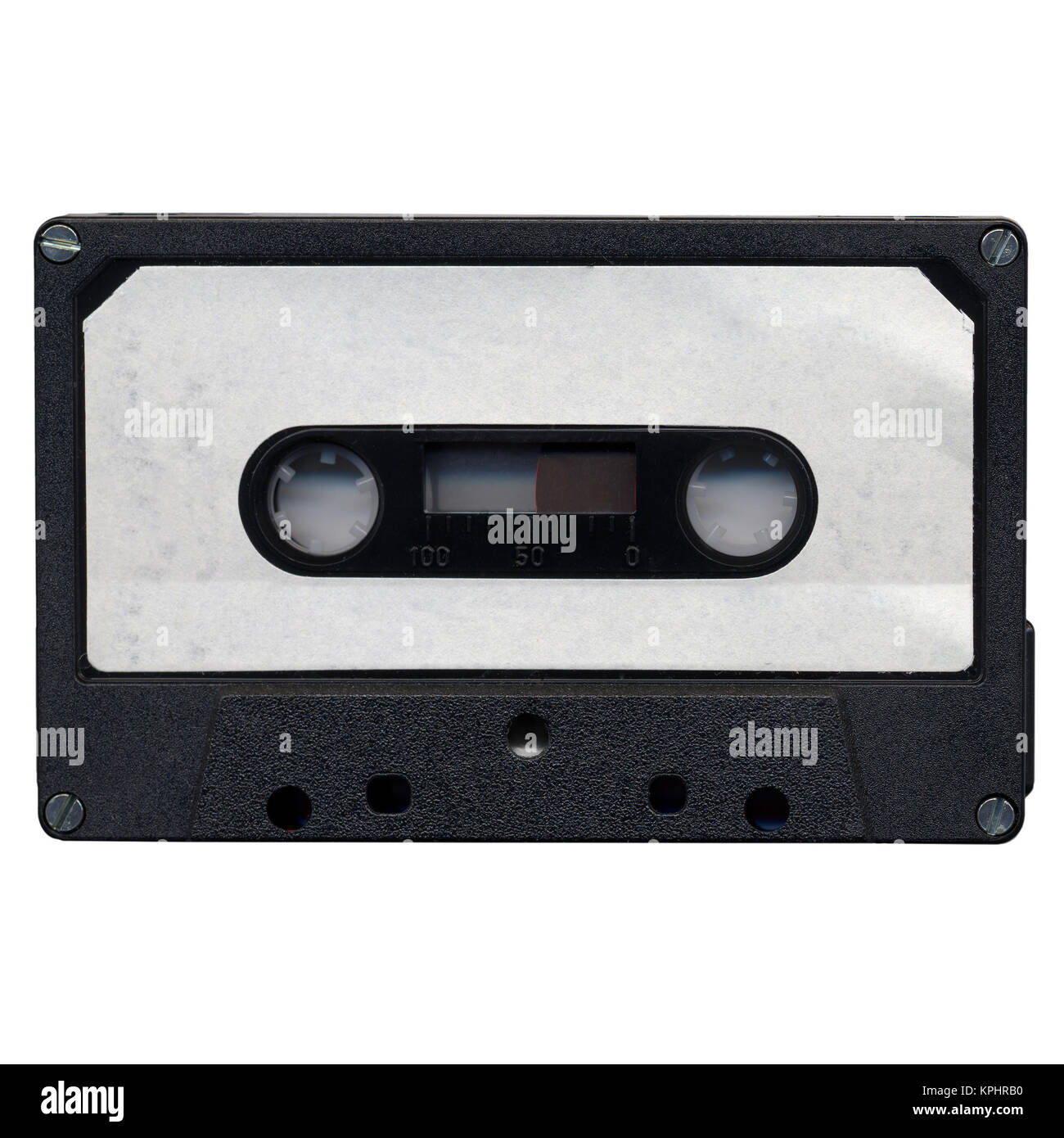Magnetic tape cassette for analog audio music recording Stock Photo - Alamy