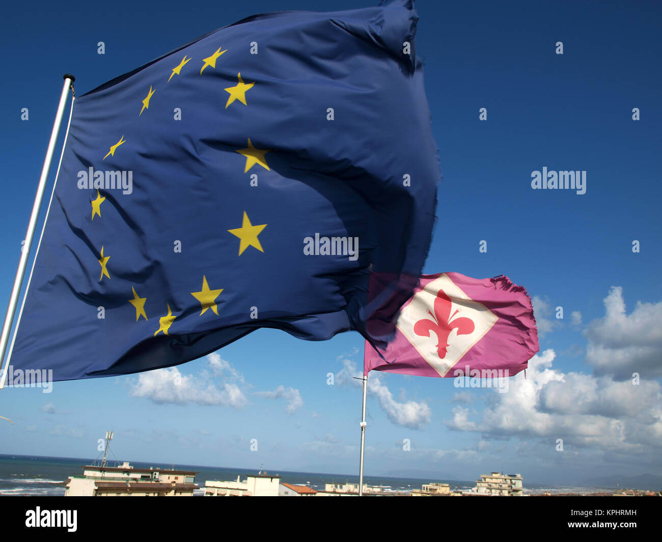 Florence flag hi-res stock photography and images - Alamy