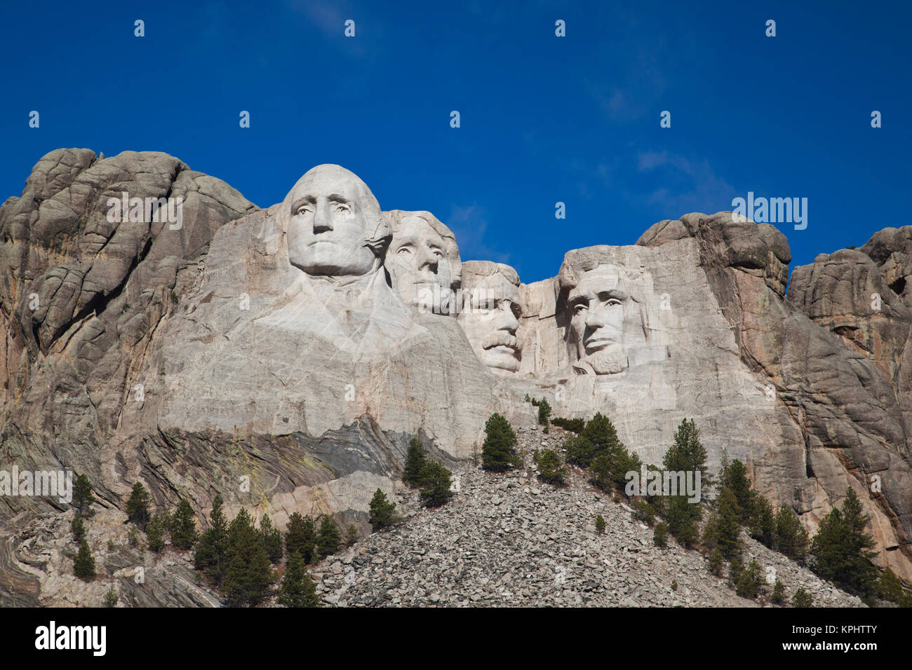 USA, South Dakota, Black Hills National Forest, Keystone, Mount ...