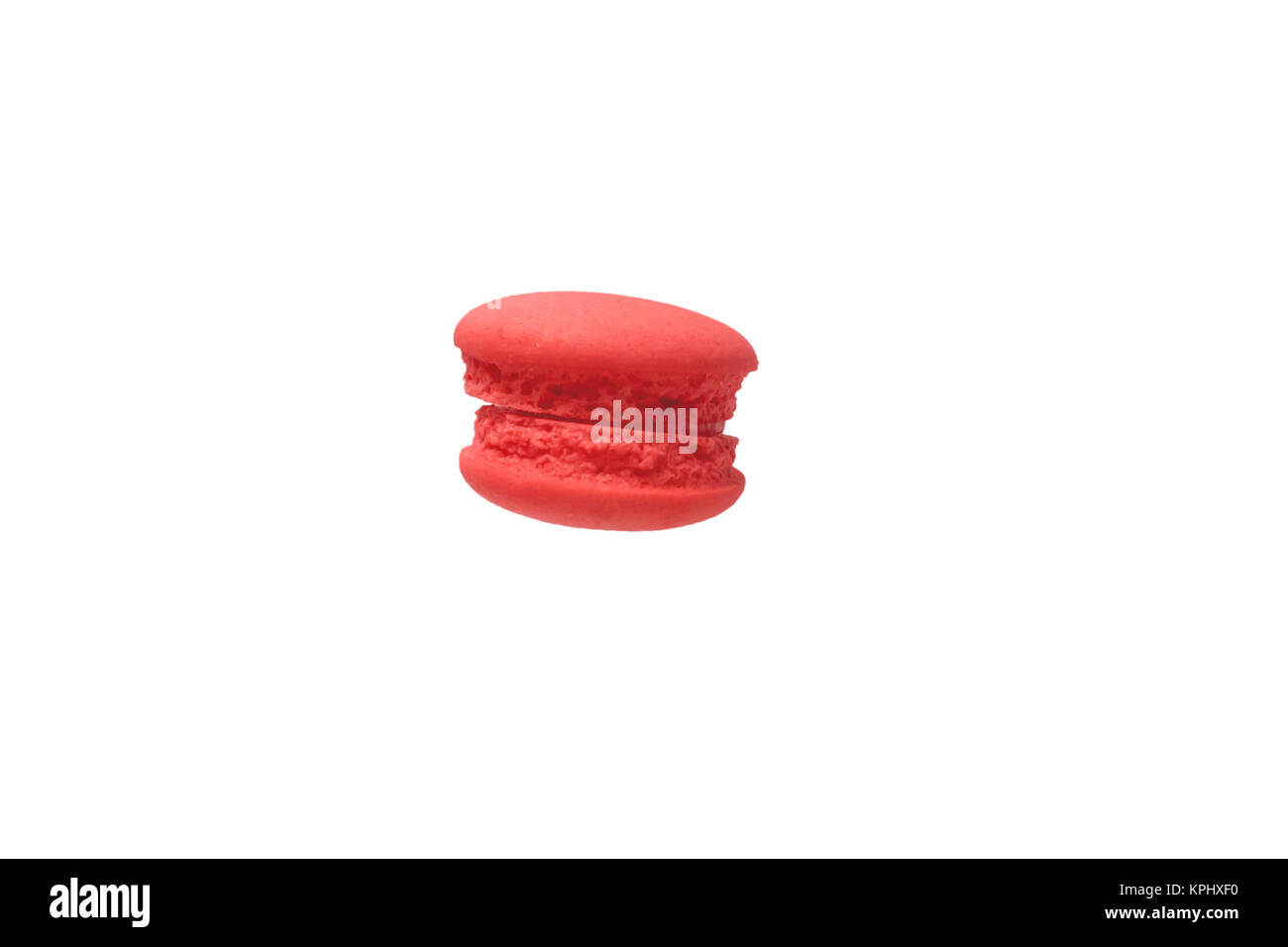 Colorful Macaron on white background Stock Photo - Alamy