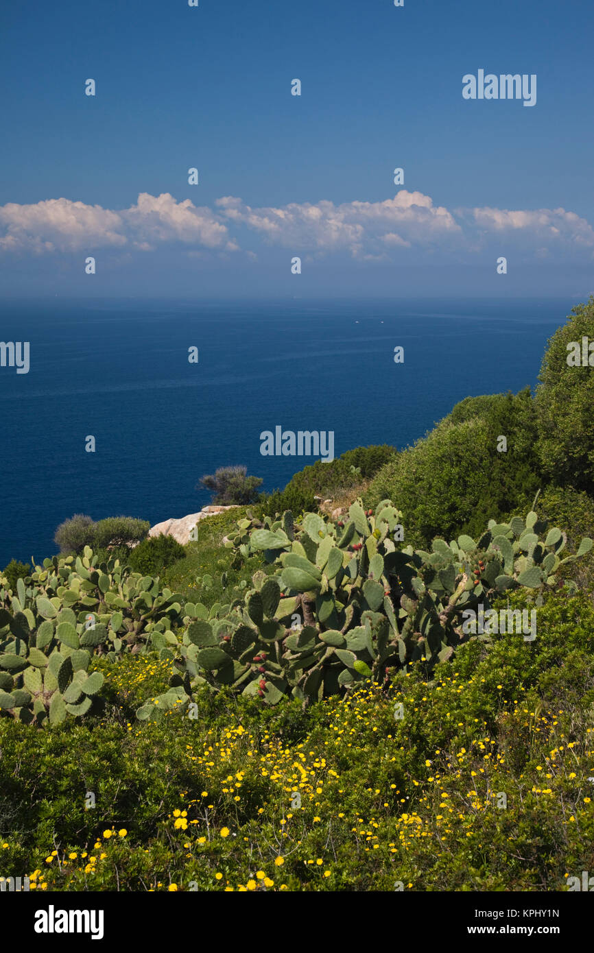 Italy, Sardinia, Capoterra. Southeast coast Stock Photo - Alamy