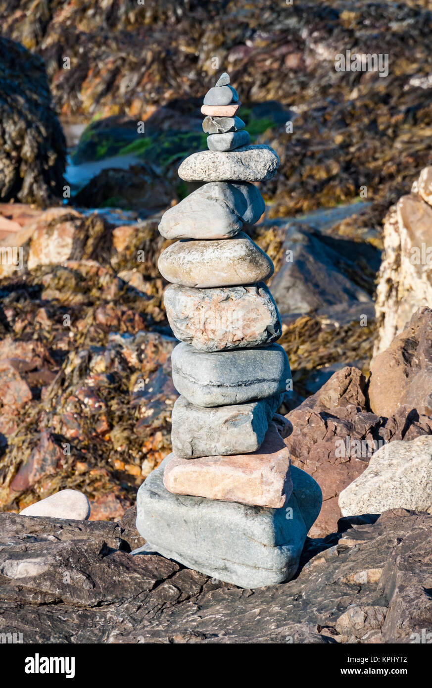 Piled up stones hi-res stock photography and images - Alamy