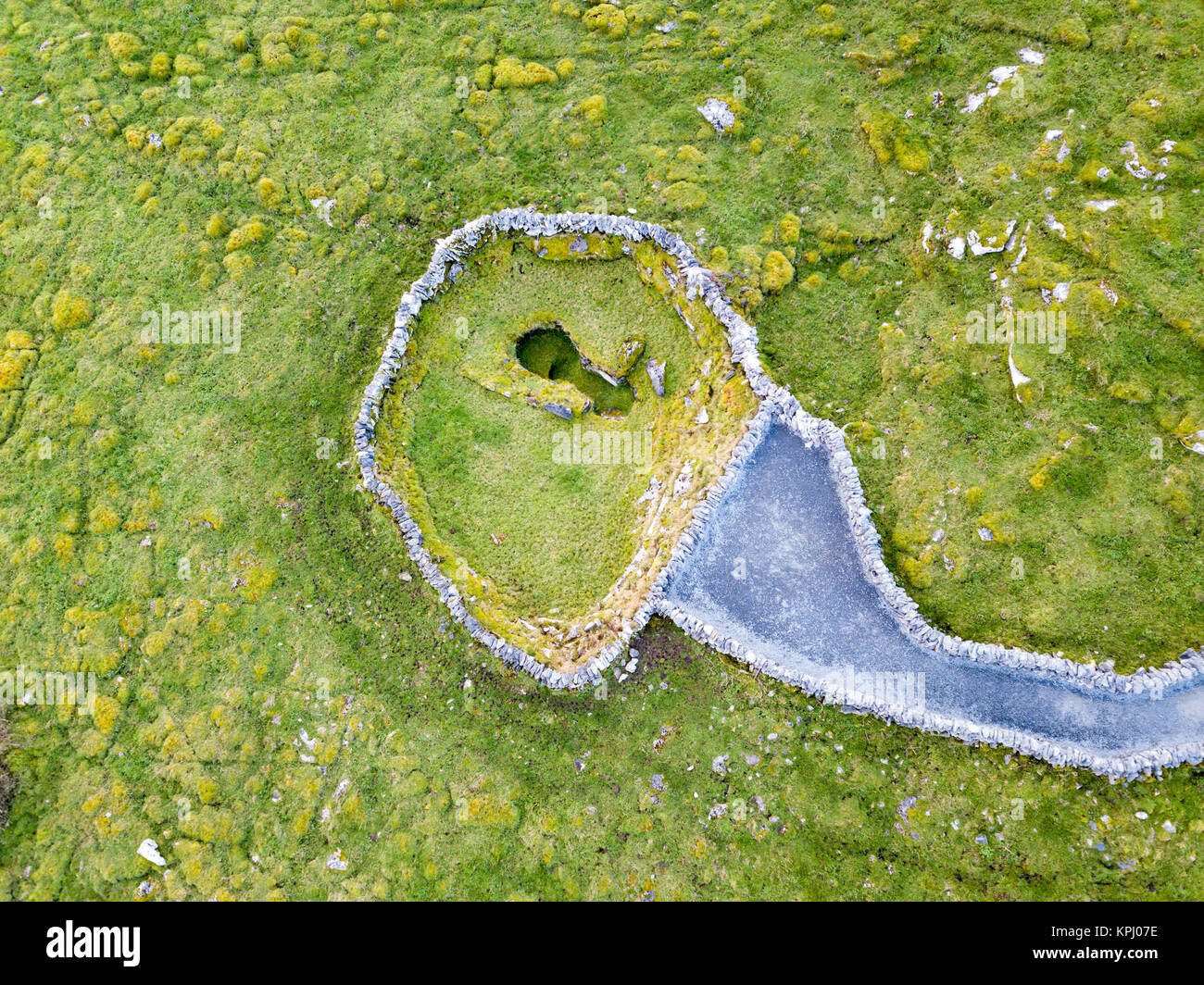 Caherconnell Celtic stone fort, Early Middle Age in Burren Region ...