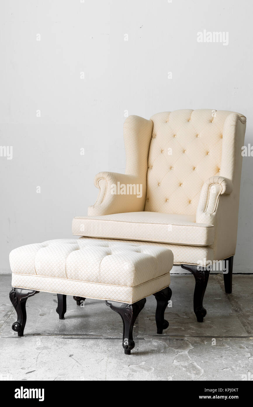 Beige retro classic fabric hi-res stock photography and images - Alamy